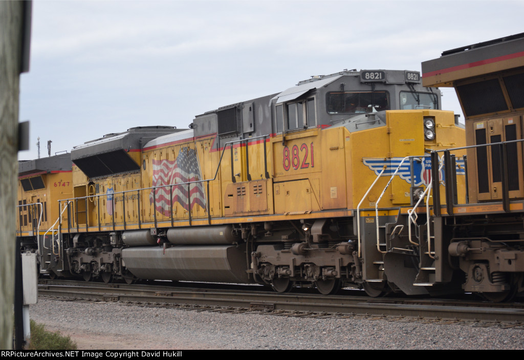 UP Engine 8821, Des Moines IA